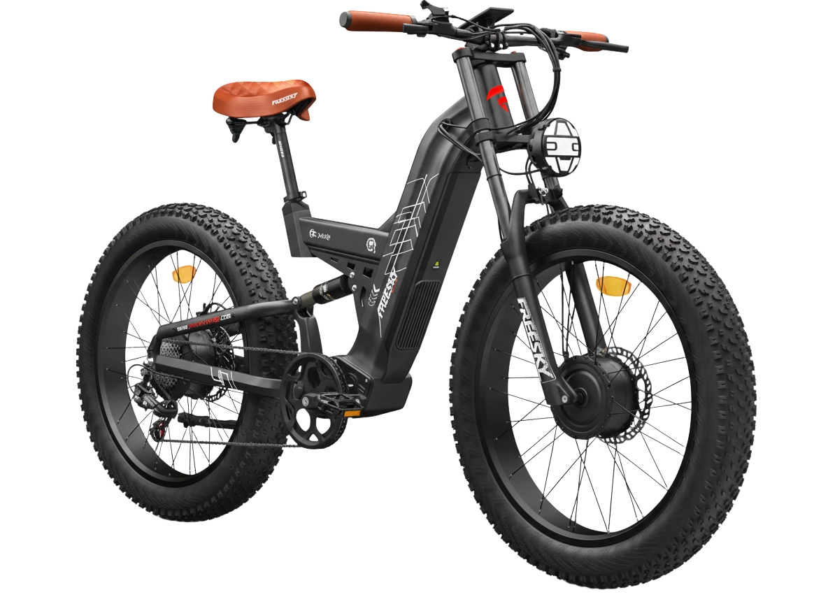 FREESKY Warrior Pro M-530 Review: 4000W Peak Dual-Motor Fat-Tire E-MTB ...